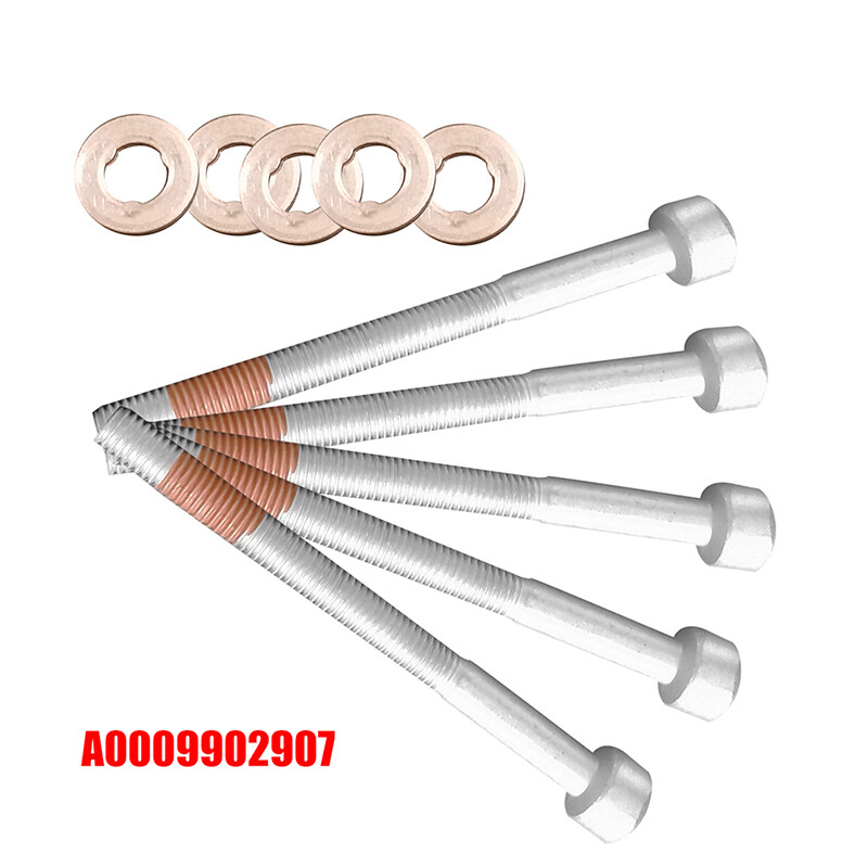 5pc/Set Fuel Injector Bolt & Washer Fits Mercedes-Benz SPRINTER VARIO C ...