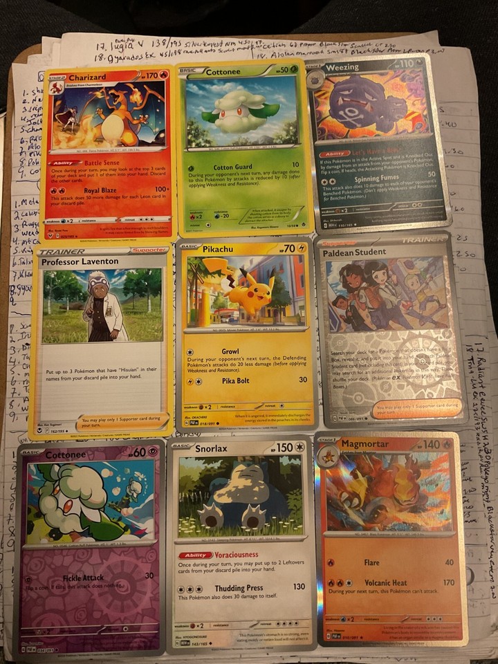 18 Pokemon Cards lot TCG Baby Shiny Wugtrio/ Reg Charizard & More Check ...
