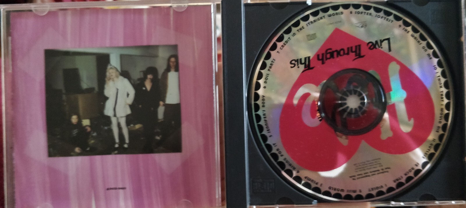 HOLE -Live Through This (CD) RARE 1994 Columbia House Courtney Love ...