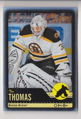 2012-13 OPC Tim Thomas /100 RAINBOW BLACK Boston Bruins 12-13 | eBay