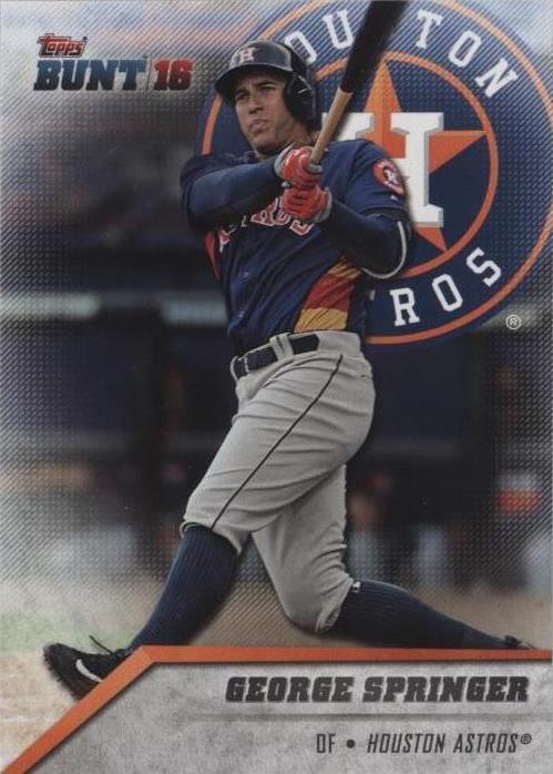 2016 Topps Bunt - George Springer #132 for sale online | eBay UK