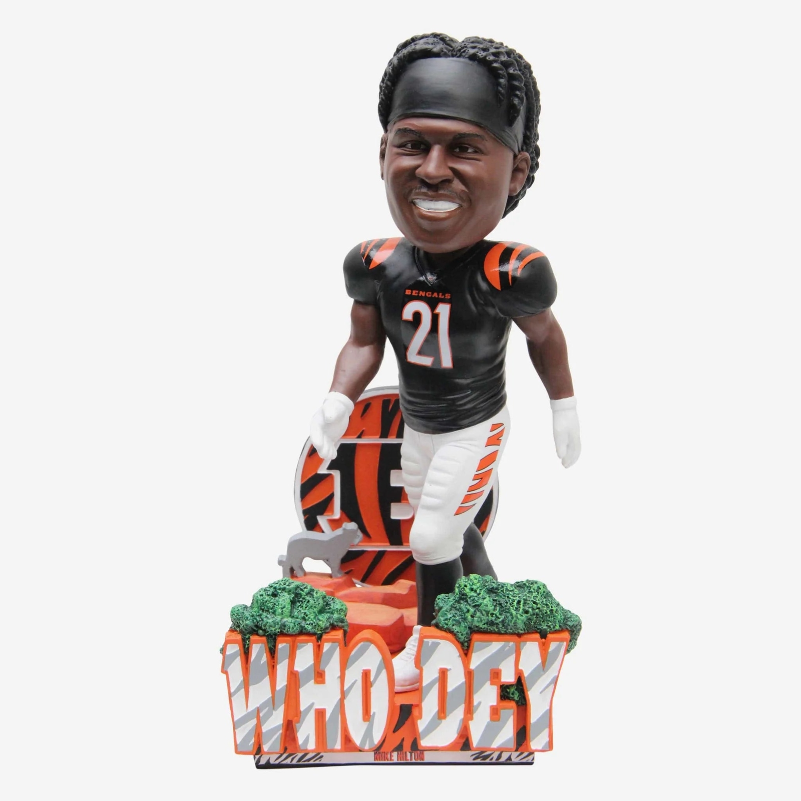 Mike Holton Cincinnati Bengals Who Dey Bobblehead NFL Football | eBay