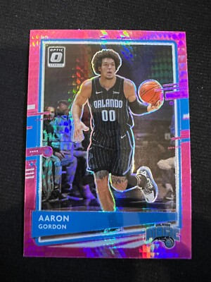 AARON GORDON Magic 2020-21 Panini Donruss Optic Pink Hyper Prizm #119 ...