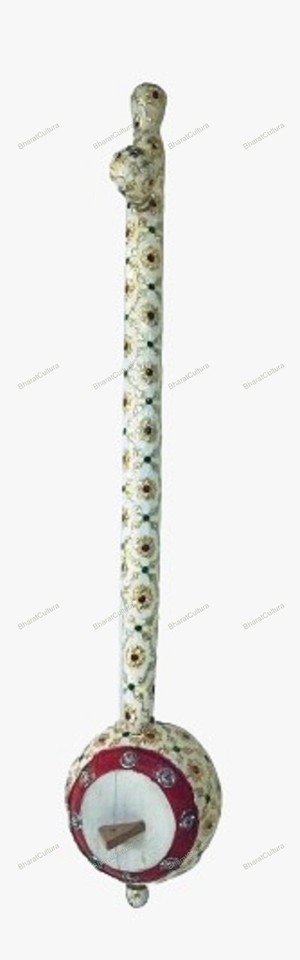 Indian Folk Musical Instrument Iktara Tumbi Meenakari 20" Inches Light ...