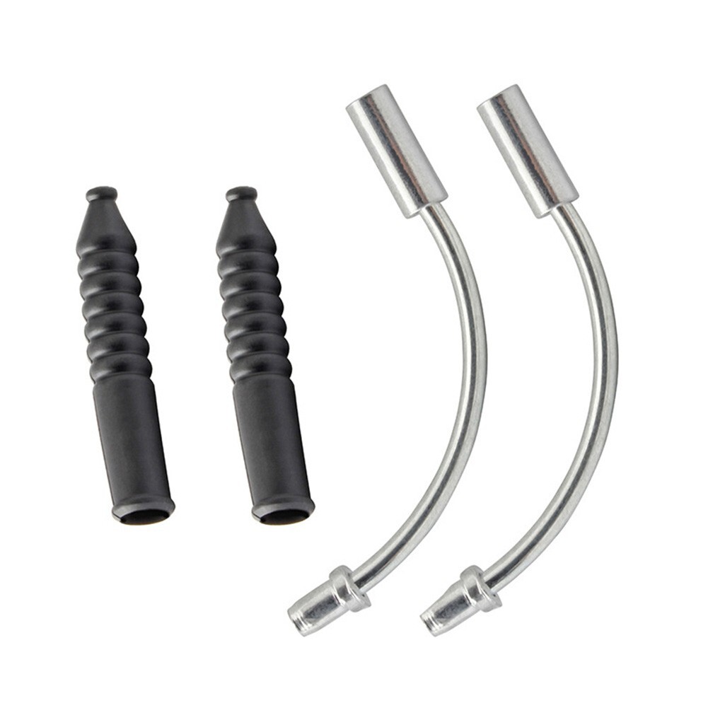 V Brake Elbow Brake Elbow Set 56MMx61MM Aluminum Silver V Brake Elbow ...