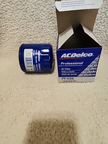 Genuine GM ACDelco Engine Oil Filter PF48 PF48E PF48F New open box | eBay