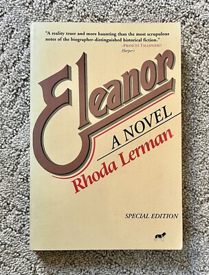 ELEANOR : A NOVEL By Rhoda Lerman Signed 9780967853307| eBay