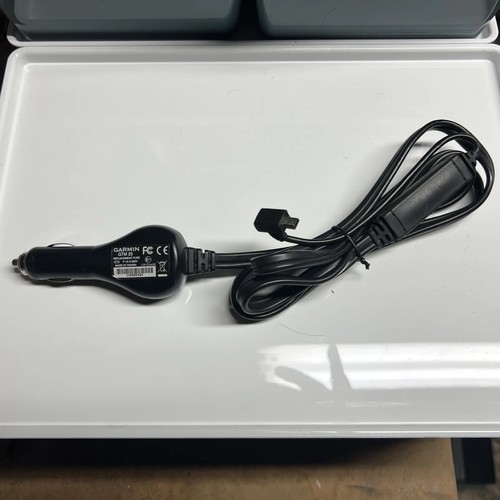 GARMIN GTM 25 GPS CAR CHARGER POWER CABLE, USA/CANADA TRAFFIC RECEIVER ...