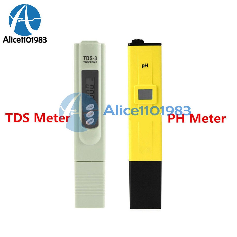 Digital LCD PH Meter TDS EC Water Purity PPM Filter Hydroponic Pool ...