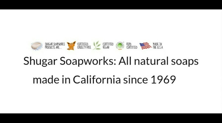 2 Shugar Soapworks Oatmeal & Verbena Jumbo Bar Soap Vegan Hand Bath ...