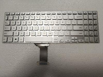 US Keyboard for Asus Vivobook X530 S530U V5000FL Y5100UB Y5100UN silver ...