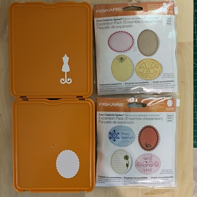 Fiskars Fuse Creativity System Die Cut Plates and Expansion Pack Bundle ...