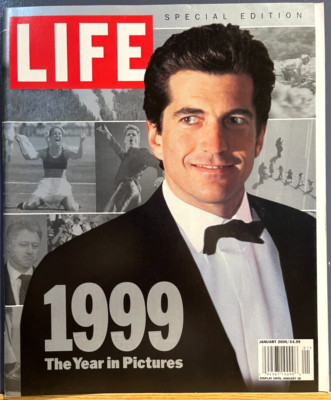 JFK Jr. - LIFE Mag (1999 The Year in Pictures) Jan 2000 - LIKE NEW - No ...