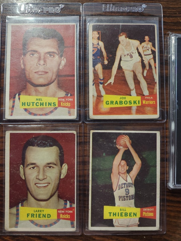 1957-58 Topps Basketball Lot Of Six Cards Nice Shape | eBay