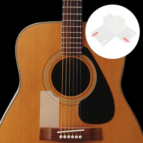 2 PCS Guitar Protective Film Acoustic Scratch Protector Clear Pickguard ...