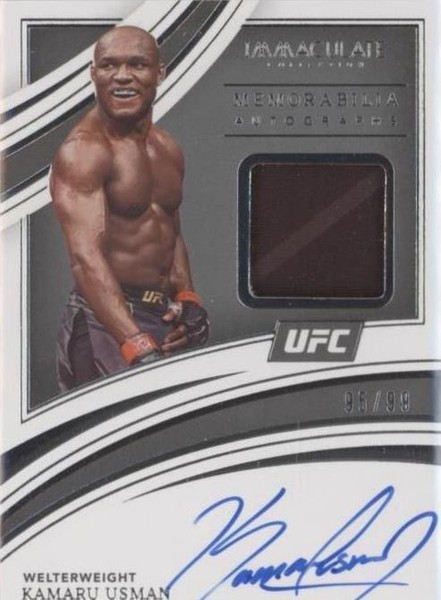 2022 Panini Immaculate Collection UFC - Memorabilia Autographs #MA-KUS ...