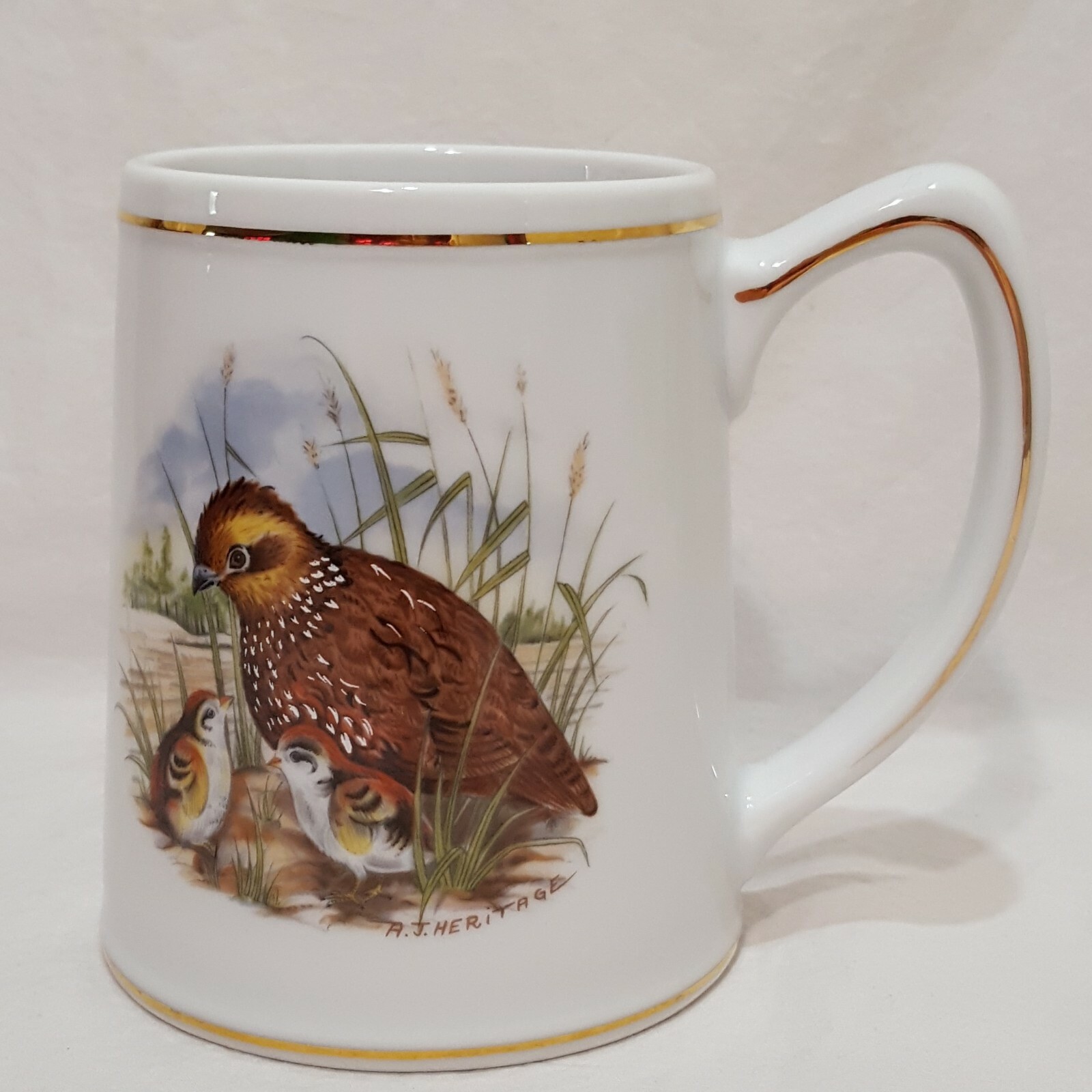 Bobwhite Quail Coffee Mug 15 oz Cup Southern Living Gallery Birds of ...