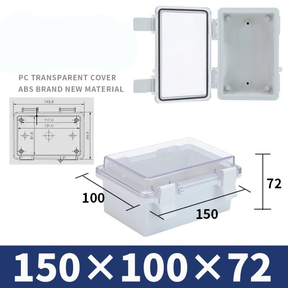 Waterproof Electrical Junction Box Enclosure With Hasp Distribution ...