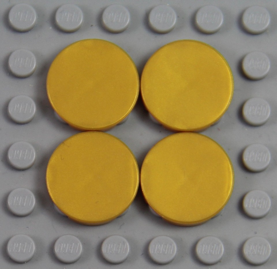LEGO - 2x2 Round Tiles - PICK YOUR COLORS - Smooth Finishing Plate Flat ...
