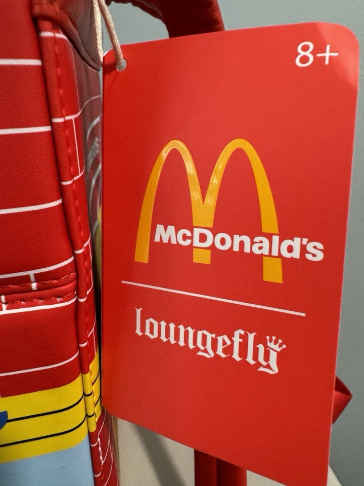 Loungefly McDonald's Happy Meal Mini Backpack Ronald McDonald ...