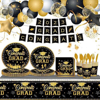 Graduation Party Supplies,Graduation Decorations Class for 2023 , 205 ...