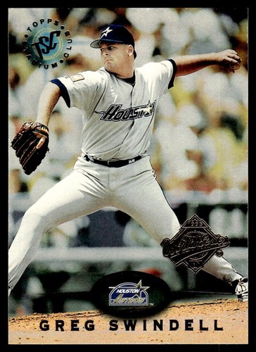 1995 Topps Stadium Club World Series Greg Swindell Houston Astros #275 ...