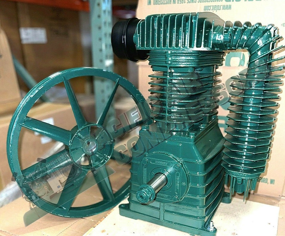 ROLAIR # 8422K30, 8422HK30 2 STAGE PUMP W/ FLYWHEEL AIR COMPRESSOR ...