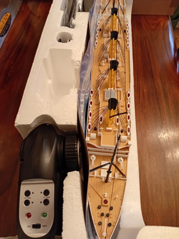 RC Boat Remote Control Titanic Ship | eBay UK