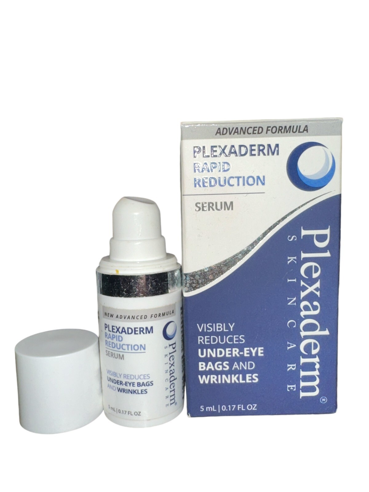 Plexaderm Rapid Reduction Eye Serum 5O APPLICATIONS Wrinkles 5ml 0.17oz ...