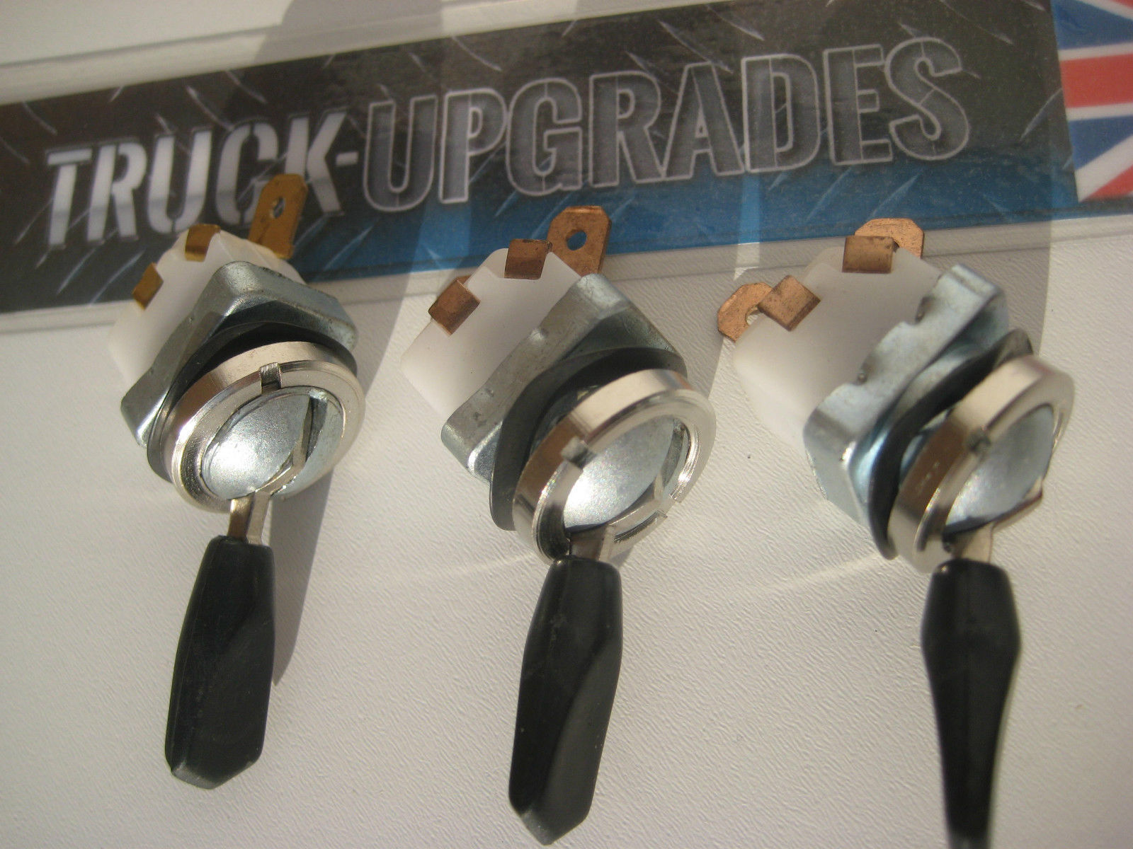 Land Rover Series 1, 2, 3, Lucas Type Dash Toggle Switches x3, RTC430 ...