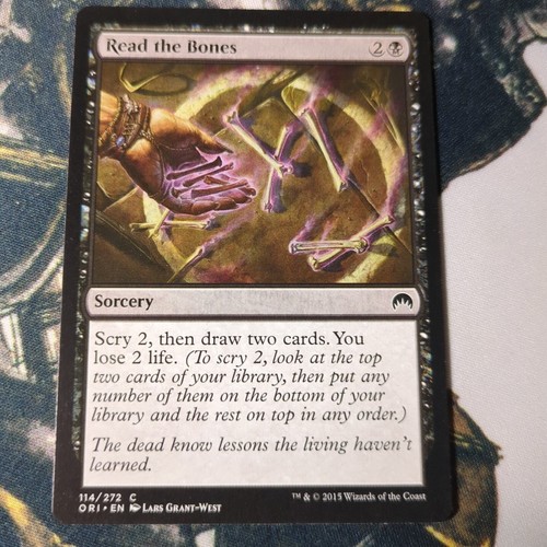 Magic The Gathering Origins Read The Bones 114/272 | eBay