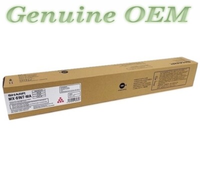 MX-61NTMA/MX61NTMA Original OEM Sharp Toner Cartridge, Magenta Genuine ...