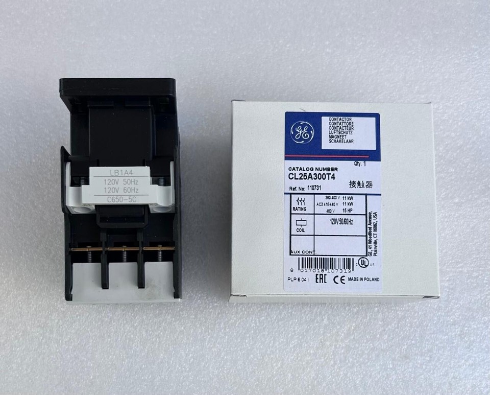 GE CL25A300T CONTACTOR COIL 120V 50/60 HZ | eBay