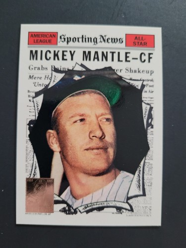 1997 Topps - Mickey Mantle Reprints 1961 Topps All-Star #32 Mickey ...