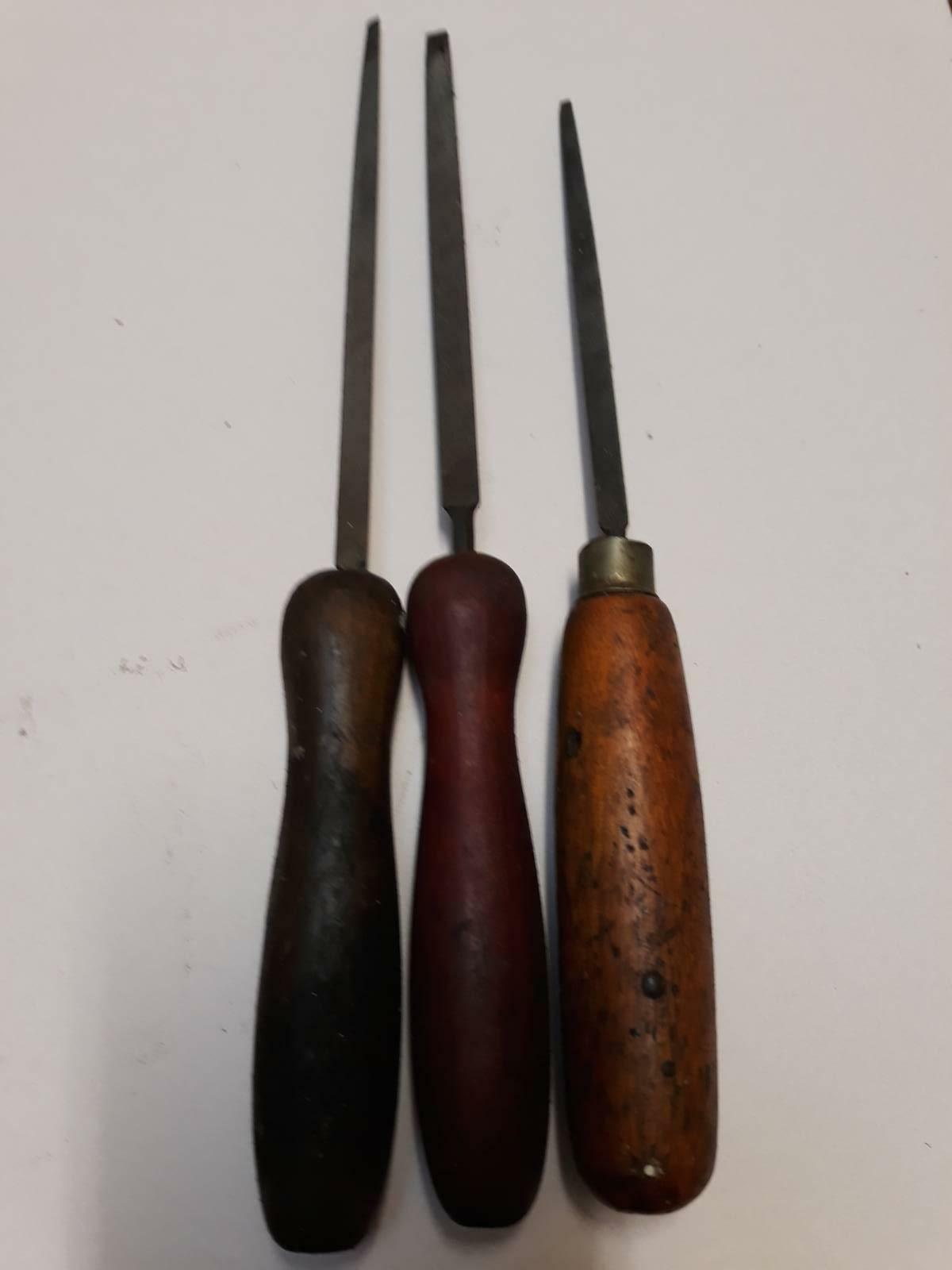 1940s carpenters files.Wooden handles.Large. | eBay