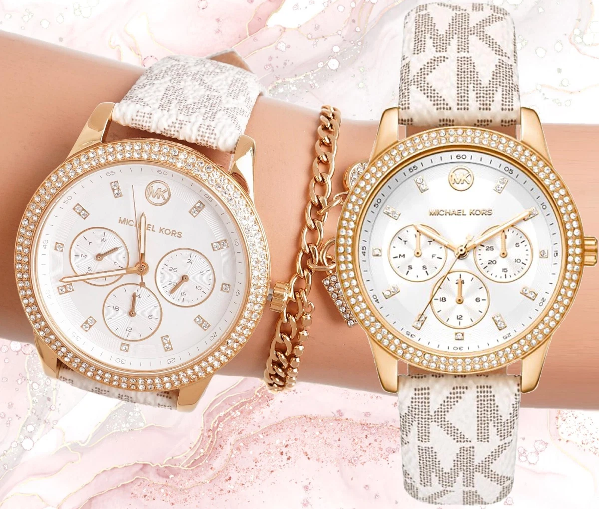Michael Kors Watches For Women Leather