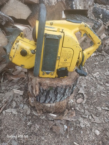 Vintage-McCULLOCH -35---Chain saw, Antique, Chainsaw, Mcculloch 35 ...