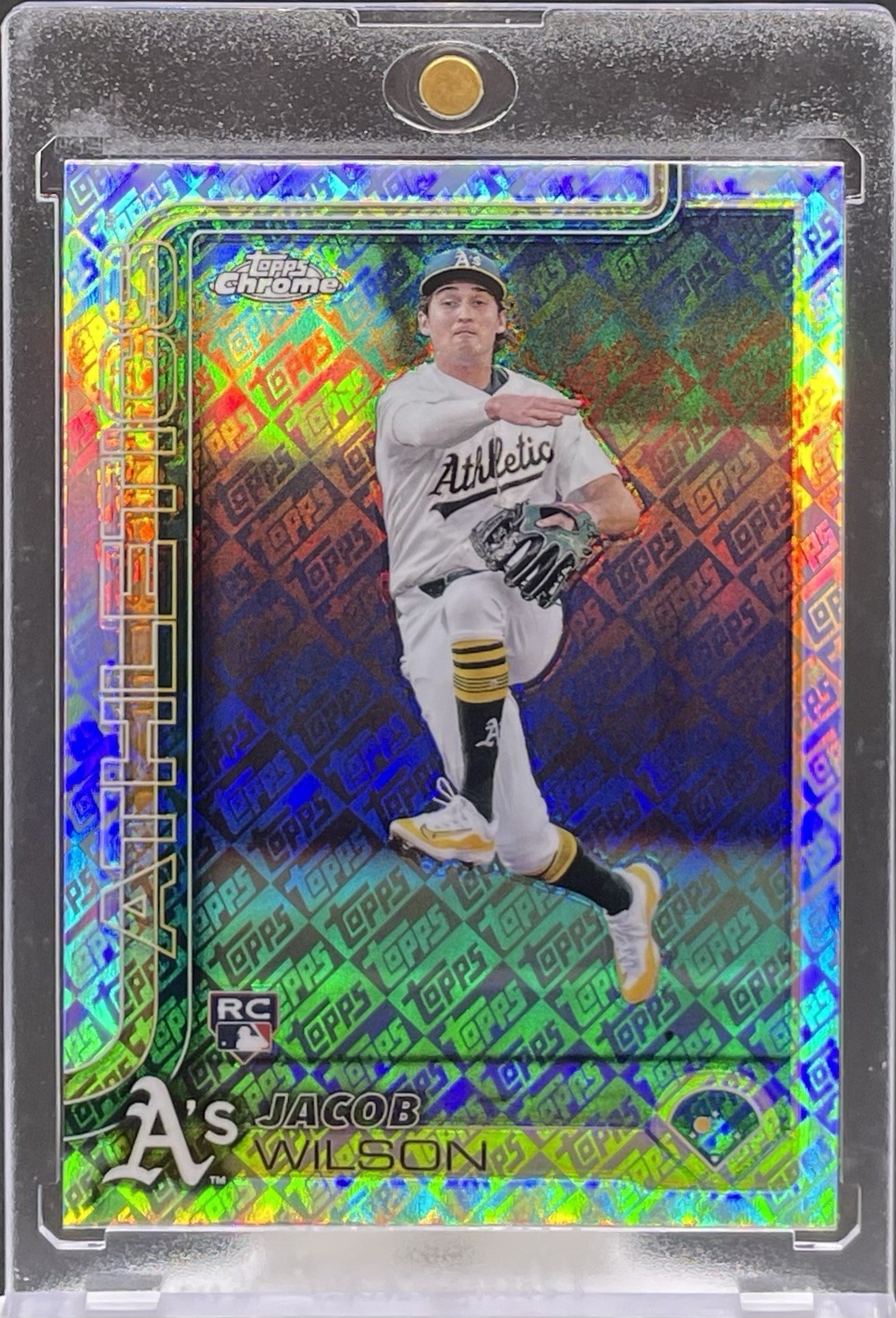 Jacob Wilson Topps Fractor Parallel 2025 Topps Chrome Fanatics MegaBox Exclusive | eBay