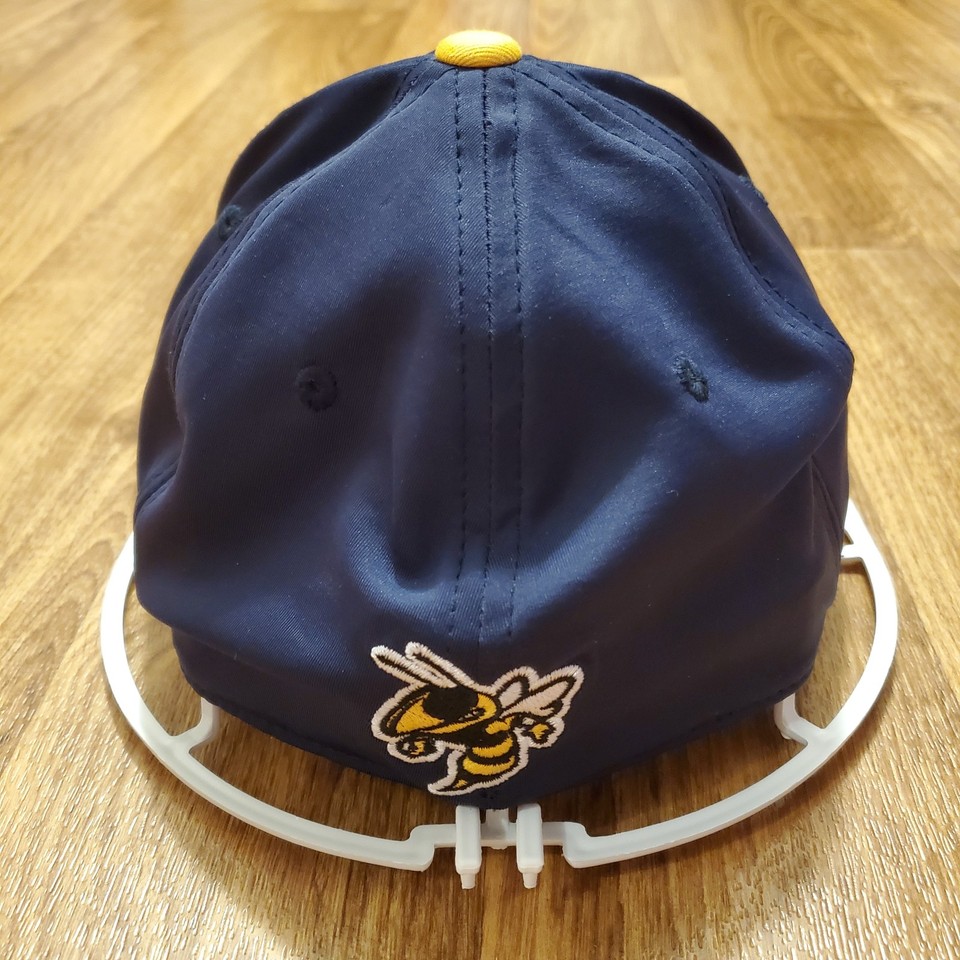Georgia Tech Yellow Jackets Hat Cap Fitted Men Blue One SizeCollege ...