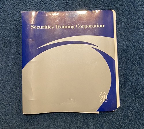 Series 6 Study Manual 41st Edition STC Securities Training Corporation ...