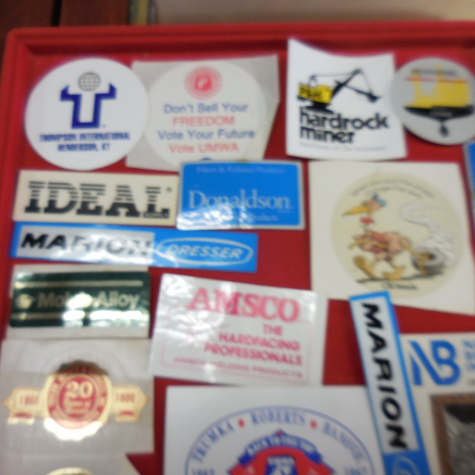 #11 LARGE LOT COAL MINING STICKERS RANDOMLY SELECTED FAST SHIPPING | eBay
