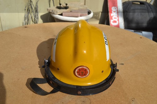 American Sports Co White Firefighter's Helmet Fireman Fire Hat Compton ...