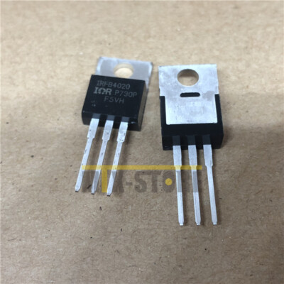10PCS IRFB4020PBF Trans MOSFET N-CH 200V 18A 3-Pin(3+Tab) TO-220AB Tube ...