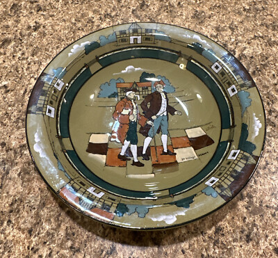 deldare ware buffalo pottery ye village street Bowl | eBay