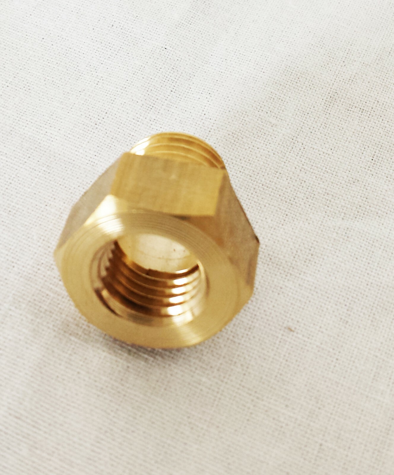 Female M10x1 To Male M12x1.5 Reducer Oil Pressure Gauge Adapter Brass ...