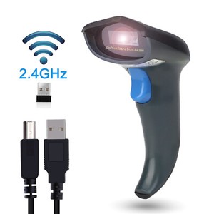 Portable Wireless Bluetooth Barcode Scanner Scan Gun for Inventory ...