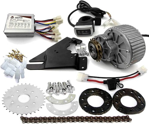 450W Electric Bike Left Drive Conversion Kit Can Fit Most of Common ...