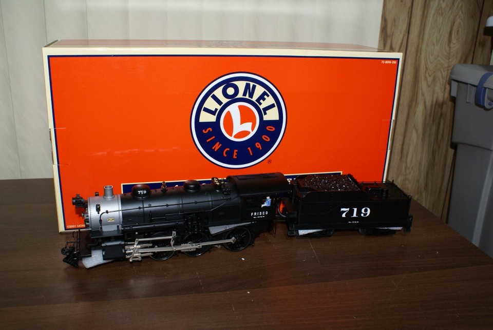 MINT LIONEL FRISCO SCALE TMCC 4-6-0 TEN-WHEELER 38043 CAB # 719 FREE ...