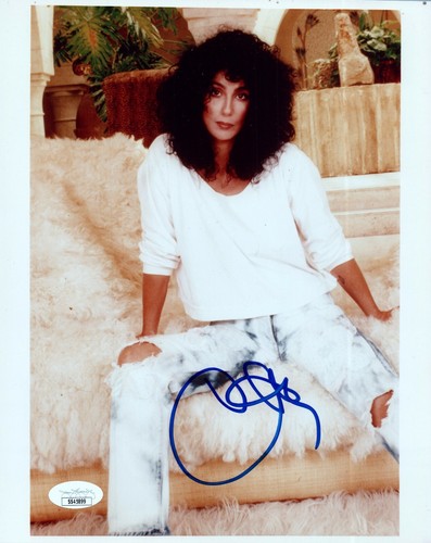 Cher Singer Signed Autograph 8x10 Photo with JSA COA | eBay