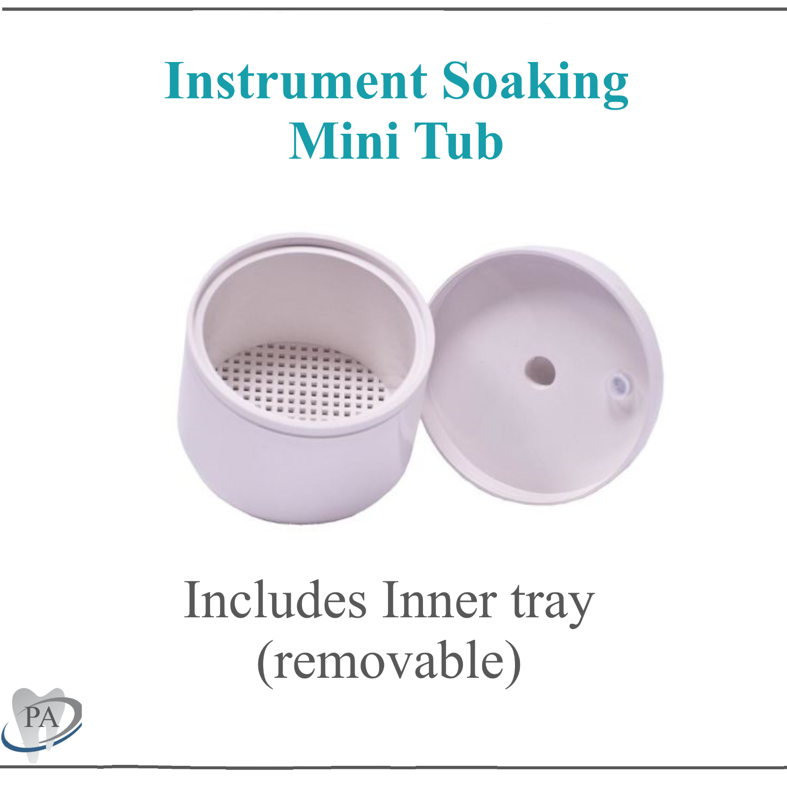 Dental, Tattoo, Medical Bur Tub Soaker Cold Sterilization Mini ...